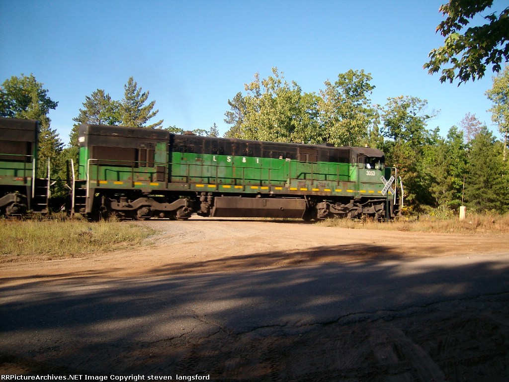 LS&I Crossing the Forestville Trail Head